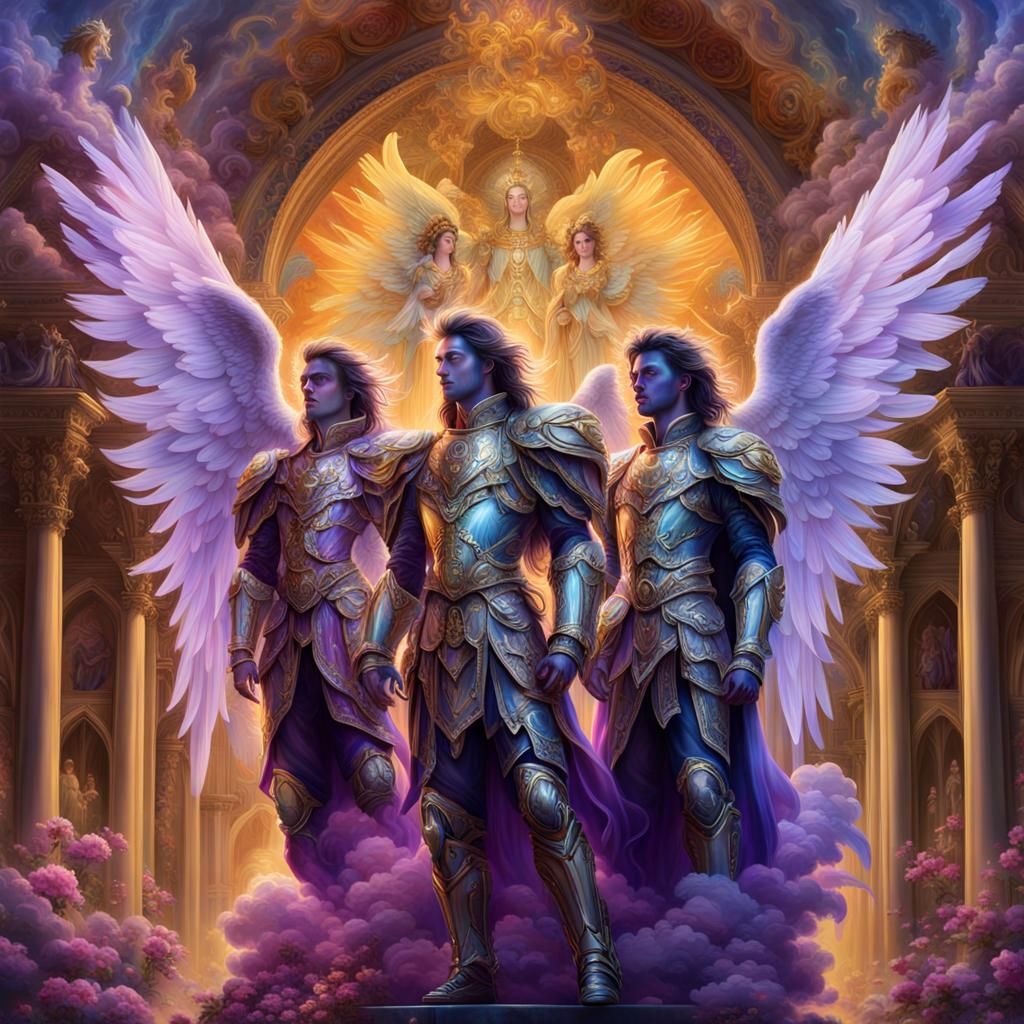 angels - AI Generated Artwork - NightCafe Creator