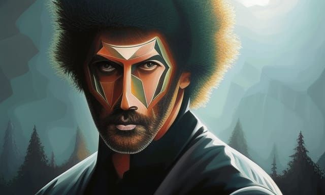 "Geometric Art" - AI Generated Artwork - NightCafe Creator