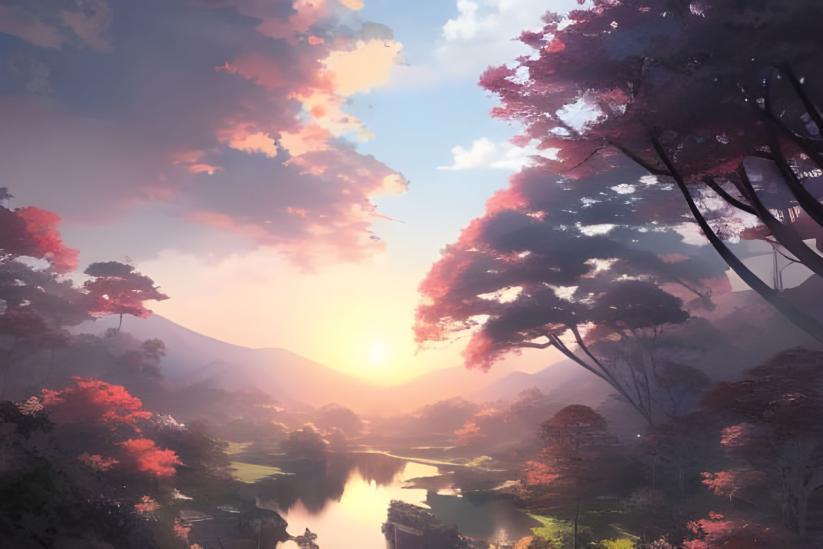 Kyoto Countryside - AI Generated Artwork - NightCafe Creator