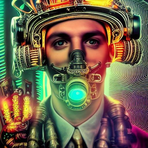 Steampunk futures - AI Generated Artwork - NightCafe Creator