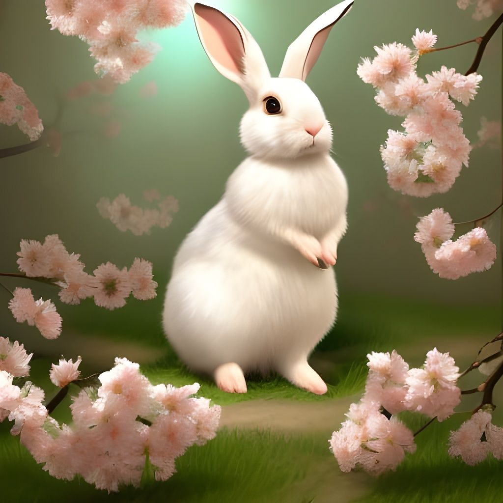 rabbit - AI Generated Artwork - NightCafe Creator