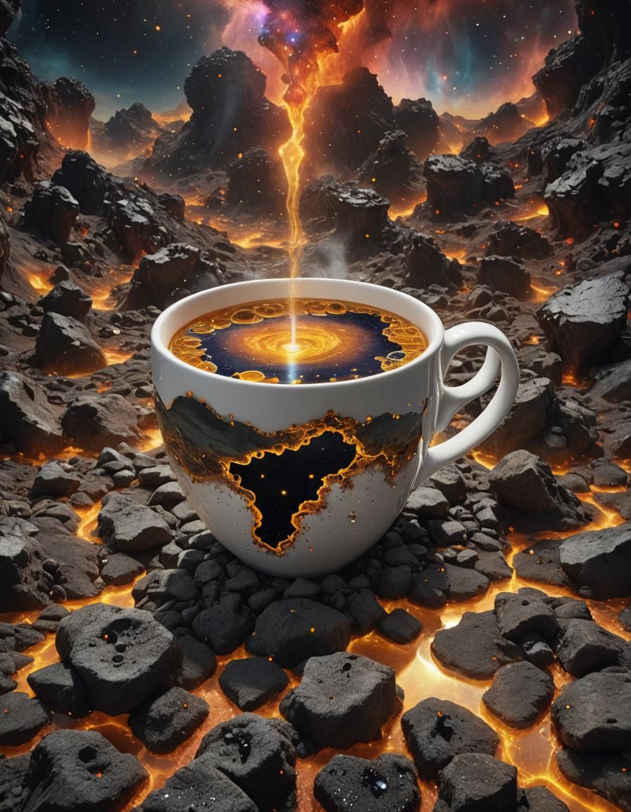 Imaginary Fantasy Tea cup - AI Generated Artwork - NightCafe Creator