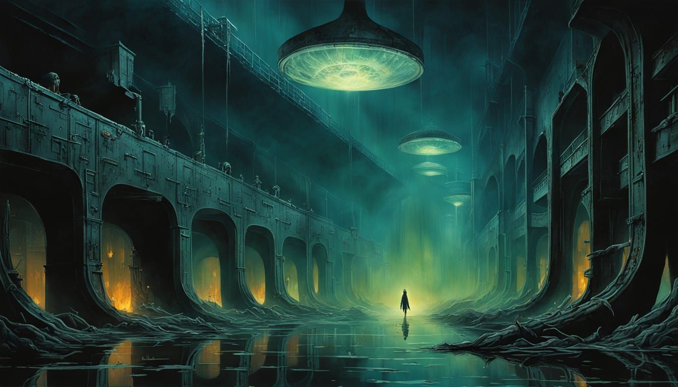 The Underworld - Shadow Creatures in Dark, Dystopian Underwo...