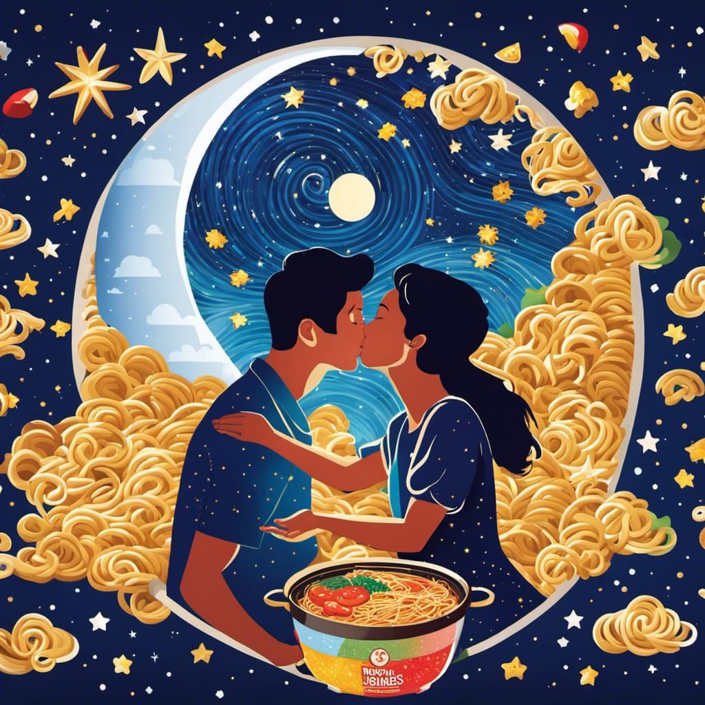 Ramen🍜 Dream NightSky Noodles - AI Generated Artwork - NightCafe Creator