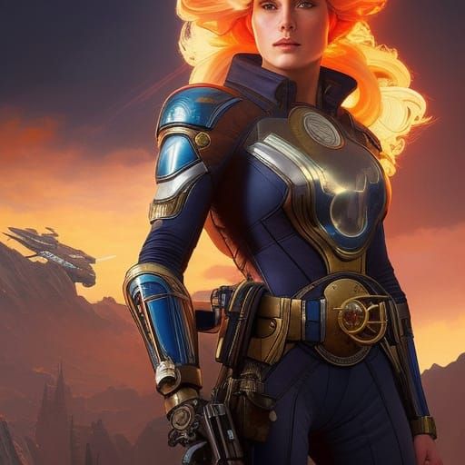 Fashion: Etherpunk - AI Generated Artwork - NightCafe Creator