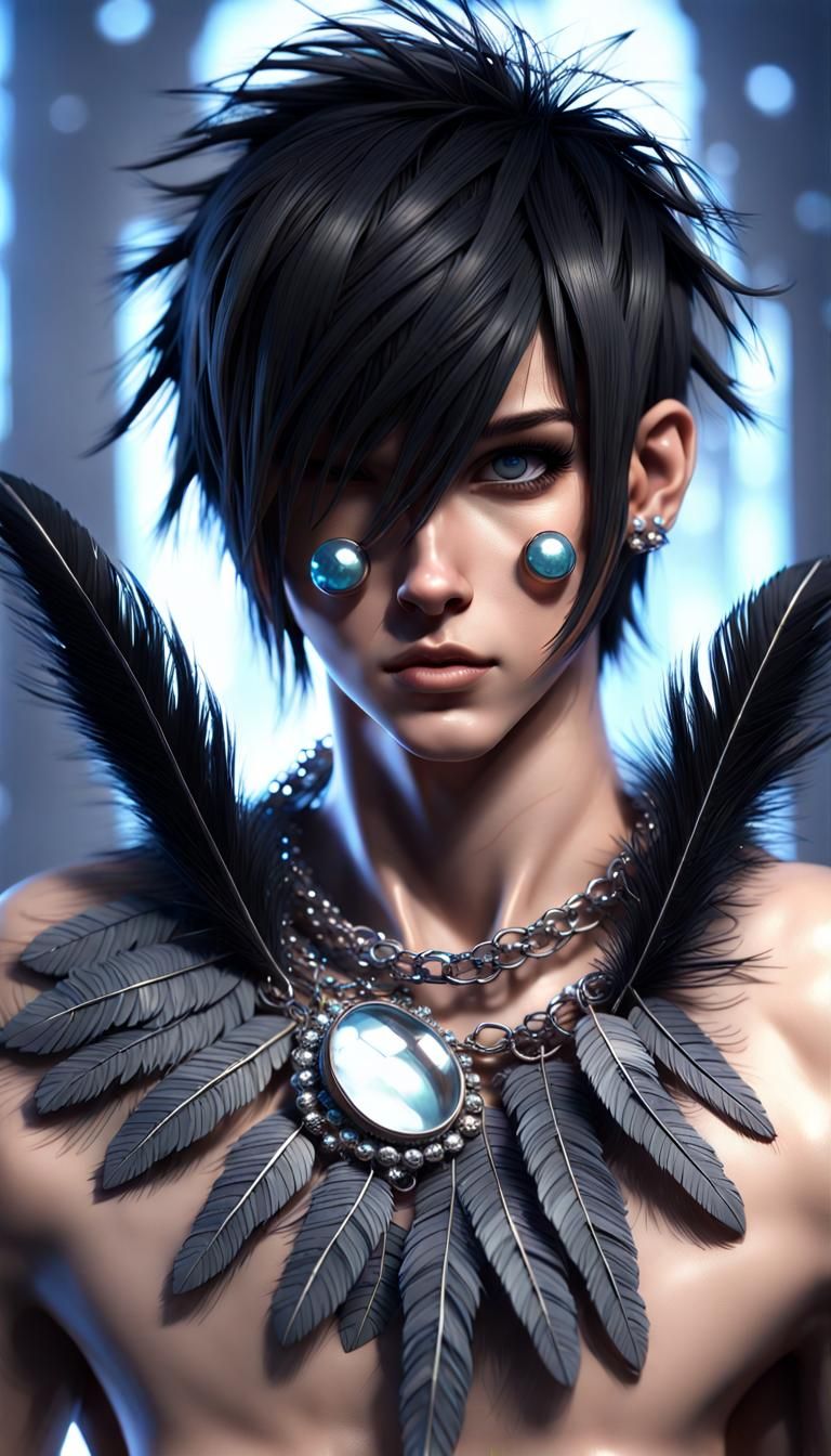 Raven Guy 2 - AI Generated Artwork - NightCafe Creator