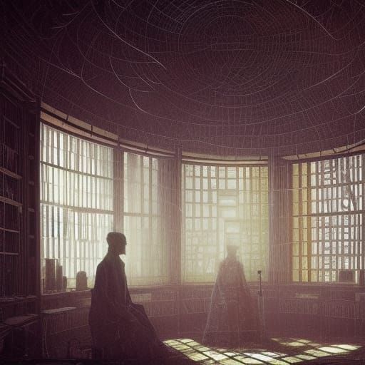 Carcosa university - AI Generated Artwork - NightCafe Creator