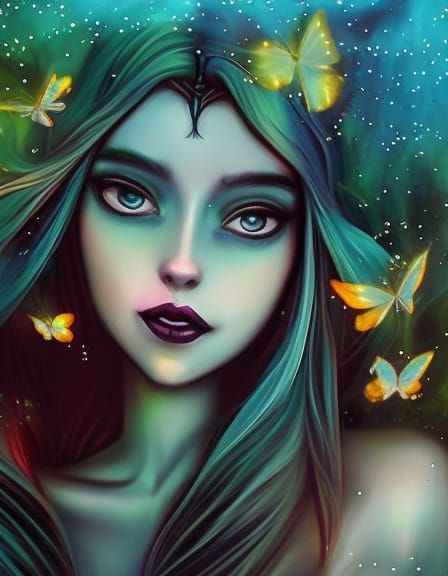 Queen of the fairies - AI Generated Artwork - NightCafe Creator