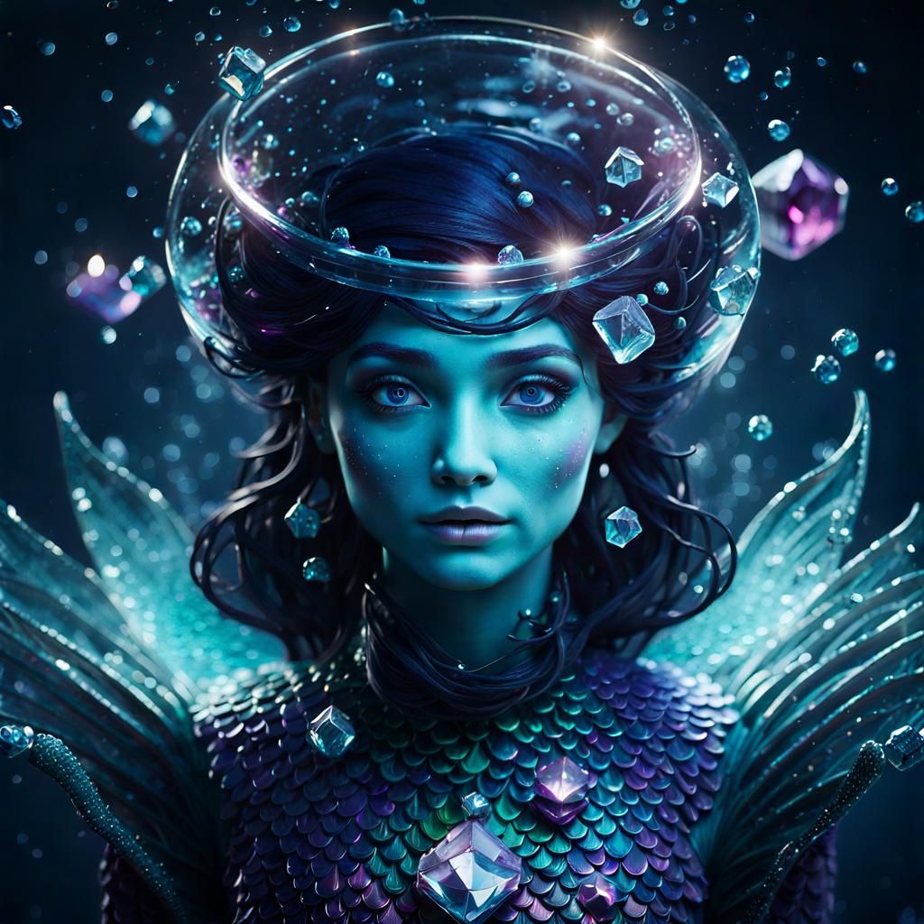Mermaid Queen - AI Generated Artwork - NightCafe Creator