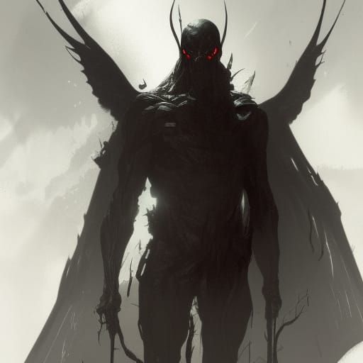 Death in his natural form - AI Generated Artwork - NightCafe Creator