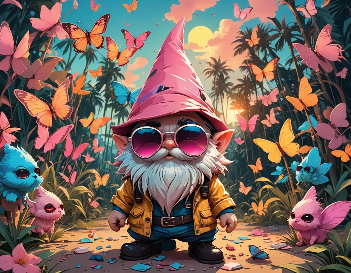 Gnome-Theme Thursday - AI Generated Artwork - NightCafe Creator