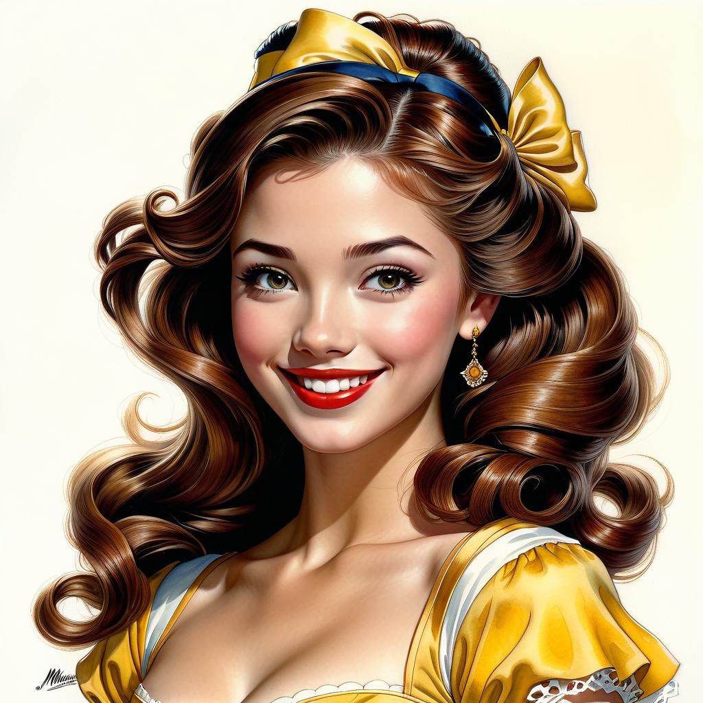 Belle - AI Generated Artwork - NightCafe Creator