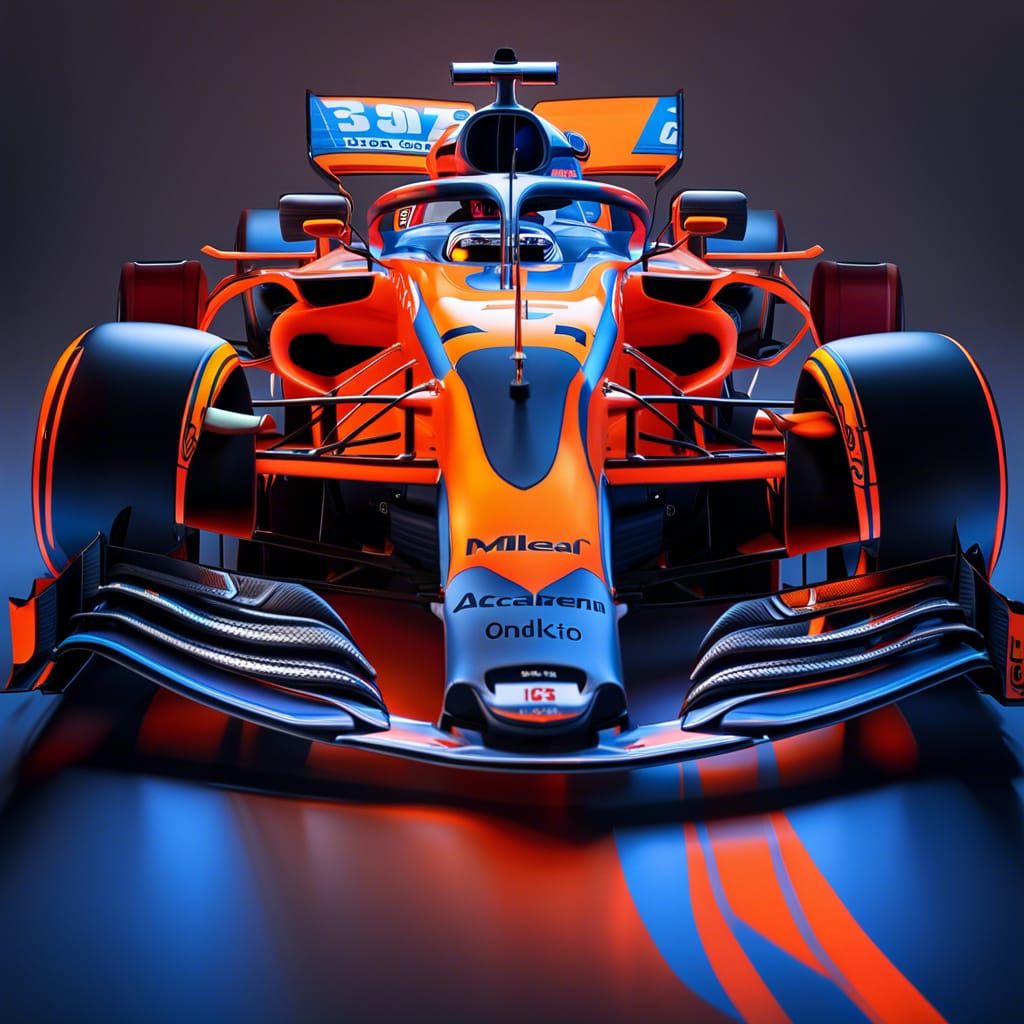 2023 mclaren MCL60 F1 car - AI Generated Artwork - NightCafe Creator