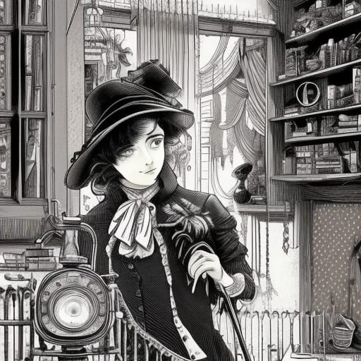 Vicky - AI Generated Artwork - NightCafe Creator