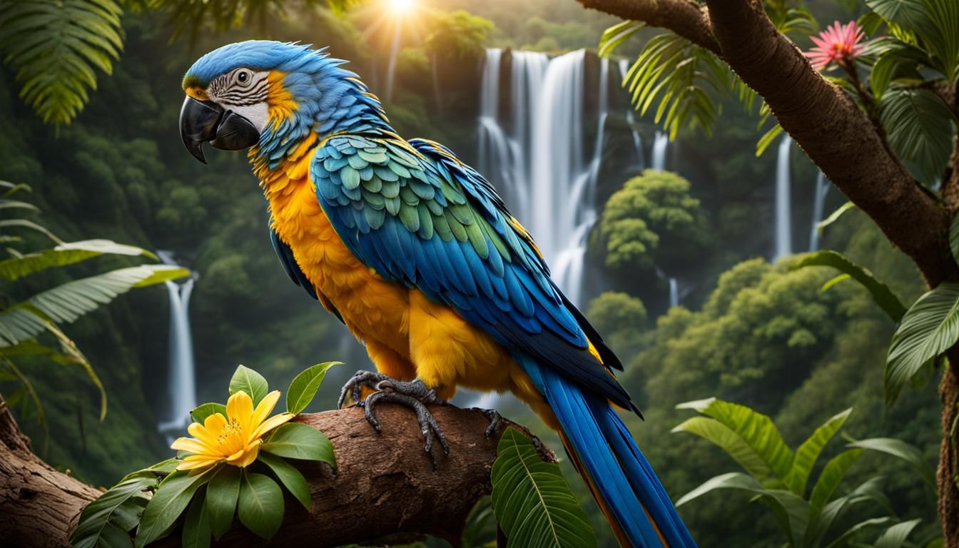 The Macaw 2 - AI Generated Artwork - NightCafe Creator