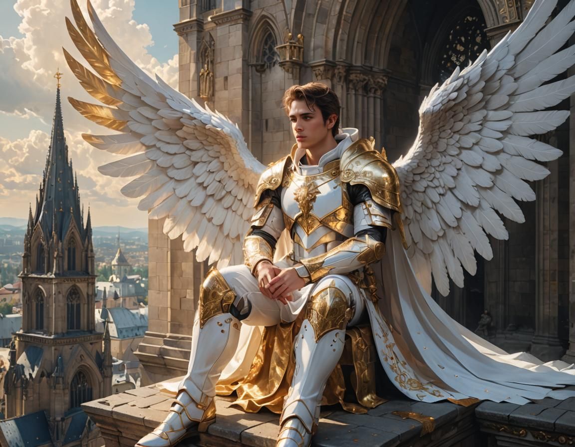 Angel - AI Generated Artwork - NightCafe Creator