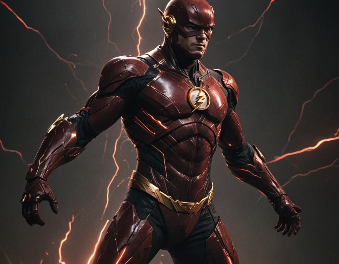 suit of armor flash variation - The Flash in Energetic Dark ...