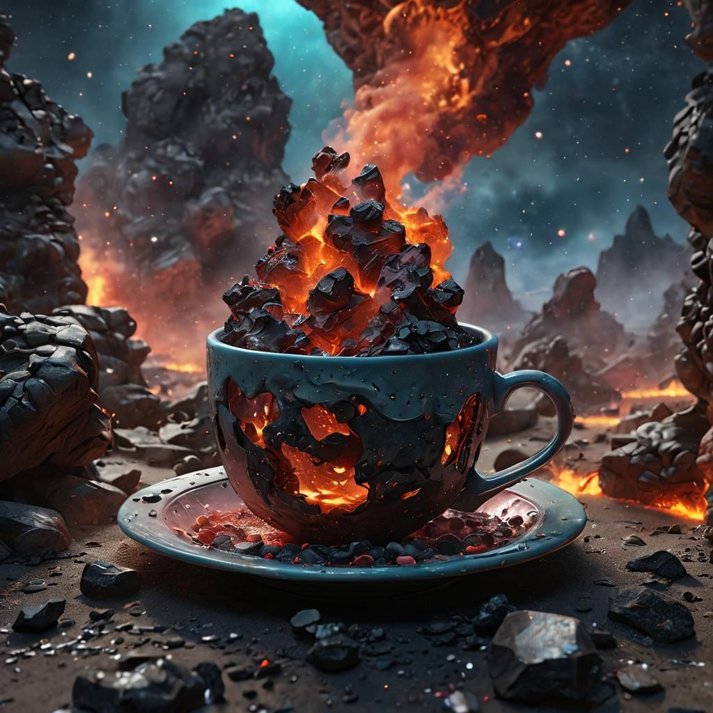 molten tea - AI Generated Artwork - NightCafe Creator