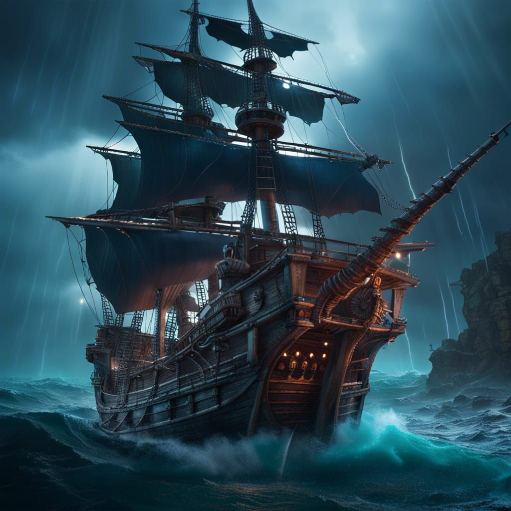 translucent in a typhoon - AI Generated Artwork - NightCafe Creator