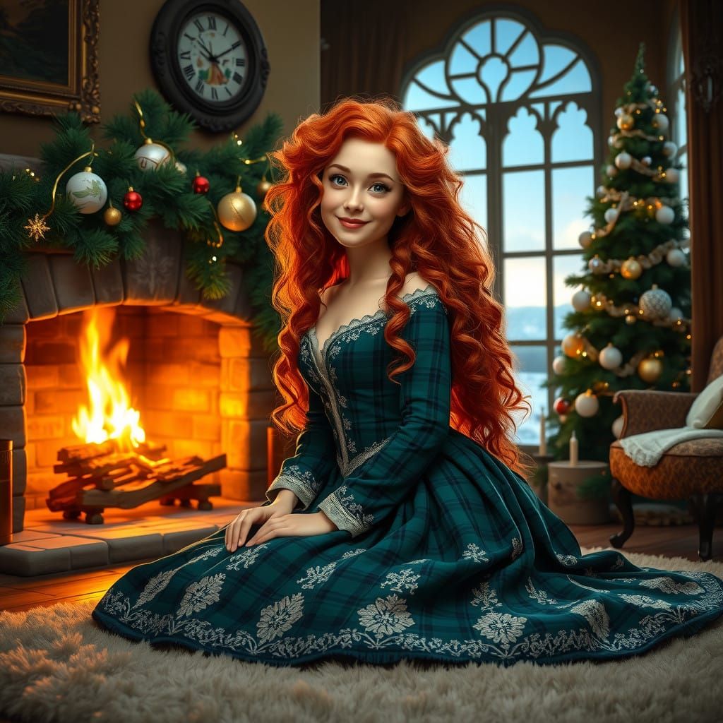 Christmas with Merida 19 - Merida Celebrates Christmas in En...