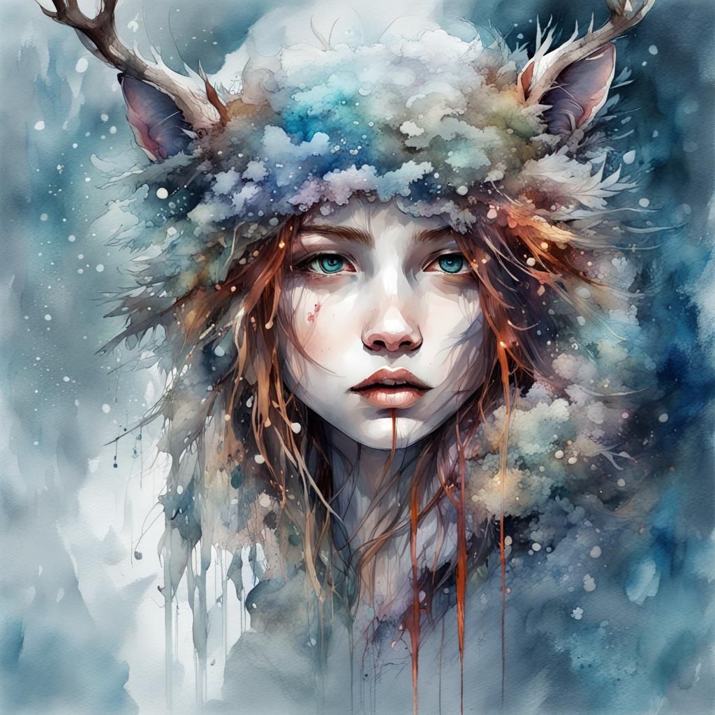 Winter sprite - AI Generated Artwork - NightCafe Creator