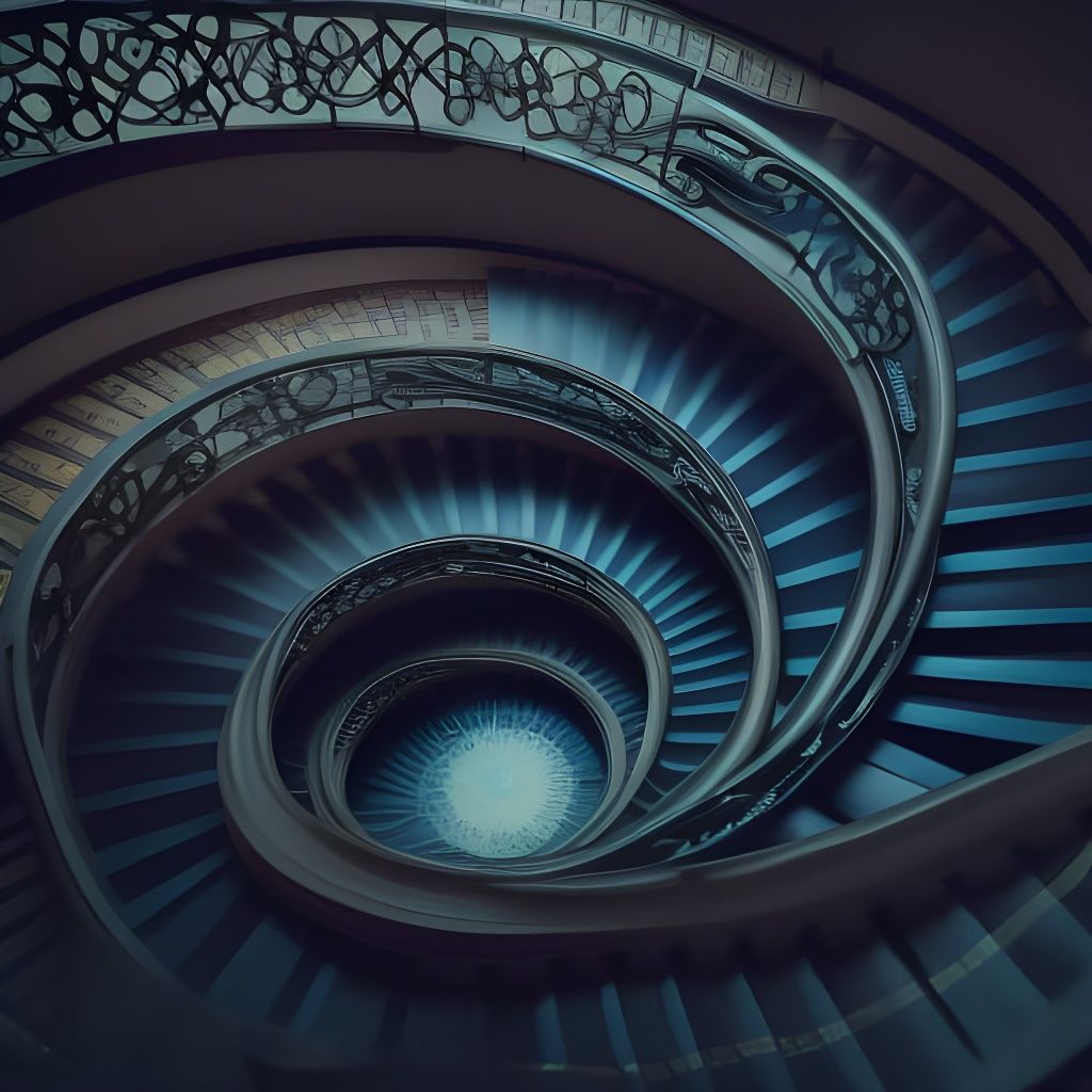 Spiral Array - AI Generated Artwork - NightCafe Creator