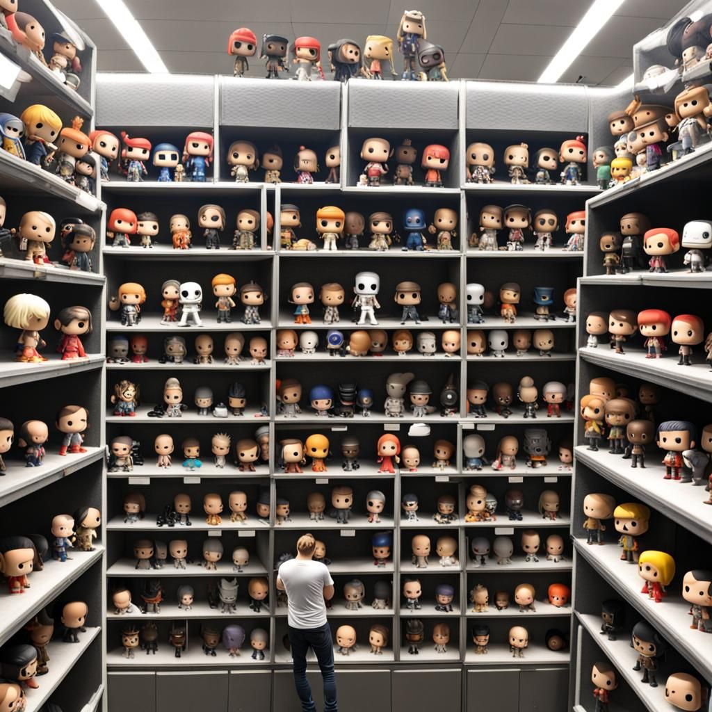 Funko collection - AI Generated Artwork - NightCafe Creator