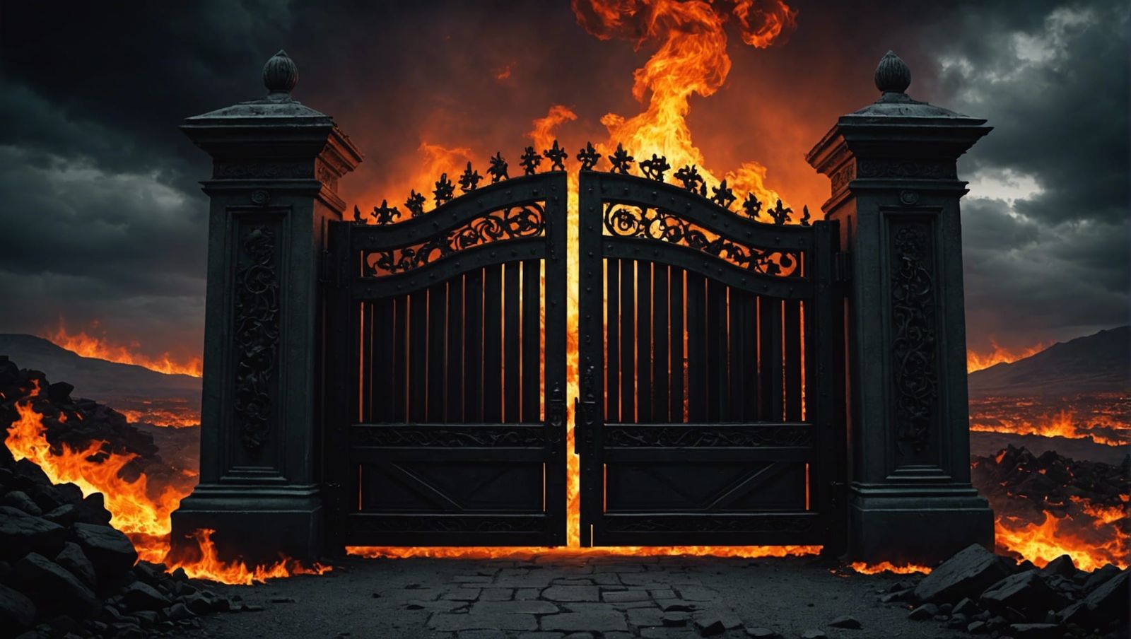 dark gate - AI Generated Artwork - NightCafe Creator