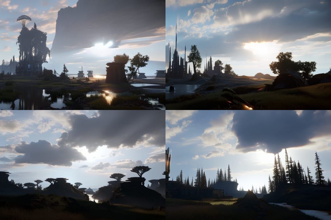 Post Apocalyptic Civilization on The Sun a masterpiece, 8k resolution ...