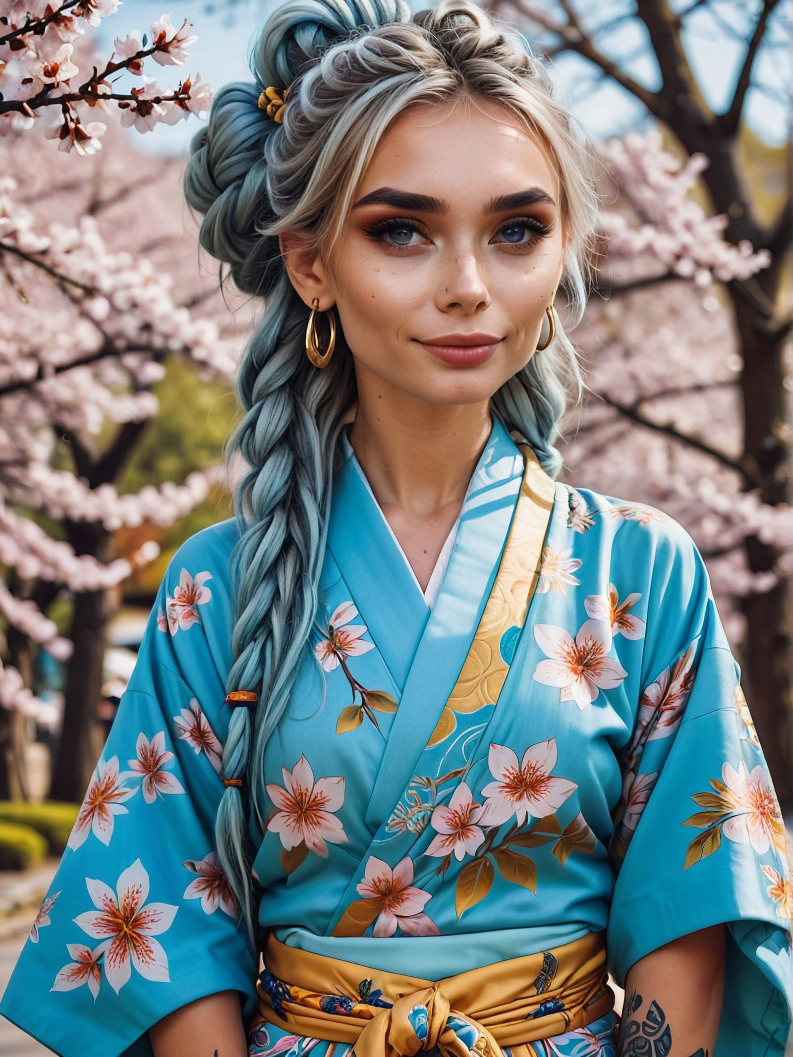 That Girl Kimonos - AI Generated Artwork - NightCafe Creator