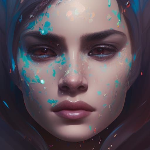 My paint spilled. - AI Generated Artwork - NightCafe Creator