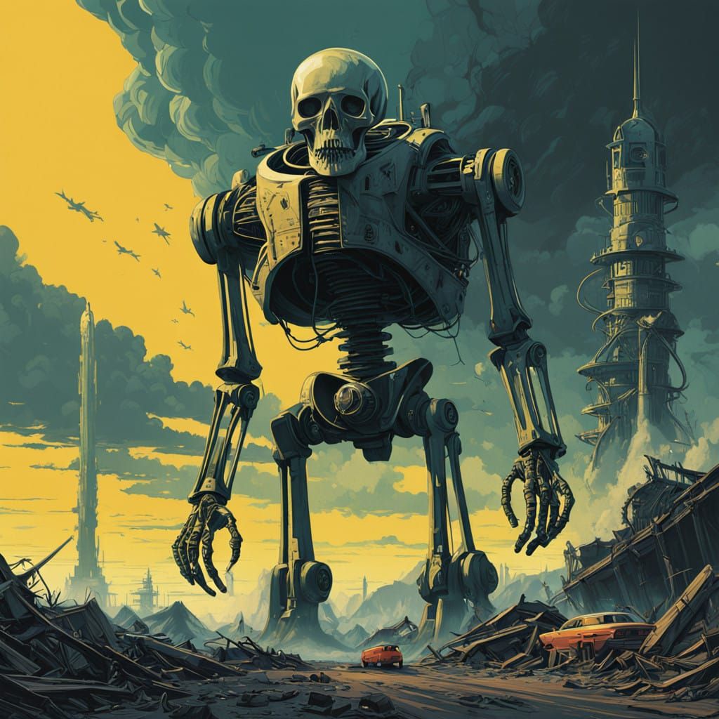 Nuke Duke’m - Colossal Skeleton Rides ICBM Through Nuclear ...