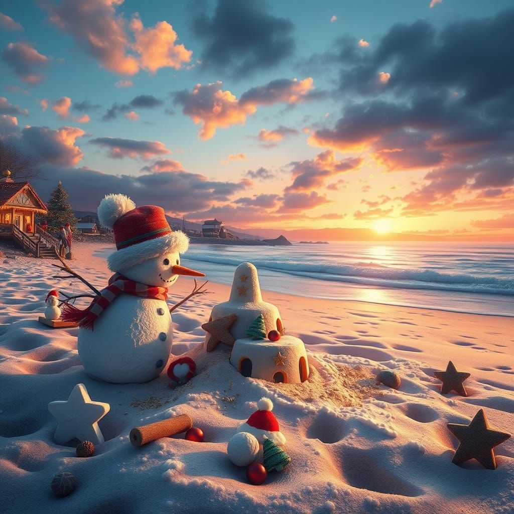 Christmas beach holiday - Christmas beach holiday