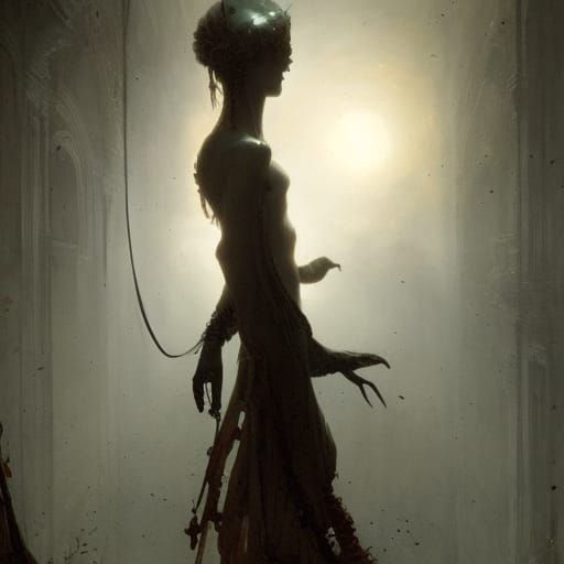 controlled entirely by A.I. horror Gustave Doré Greg Rutkowski - AI ...