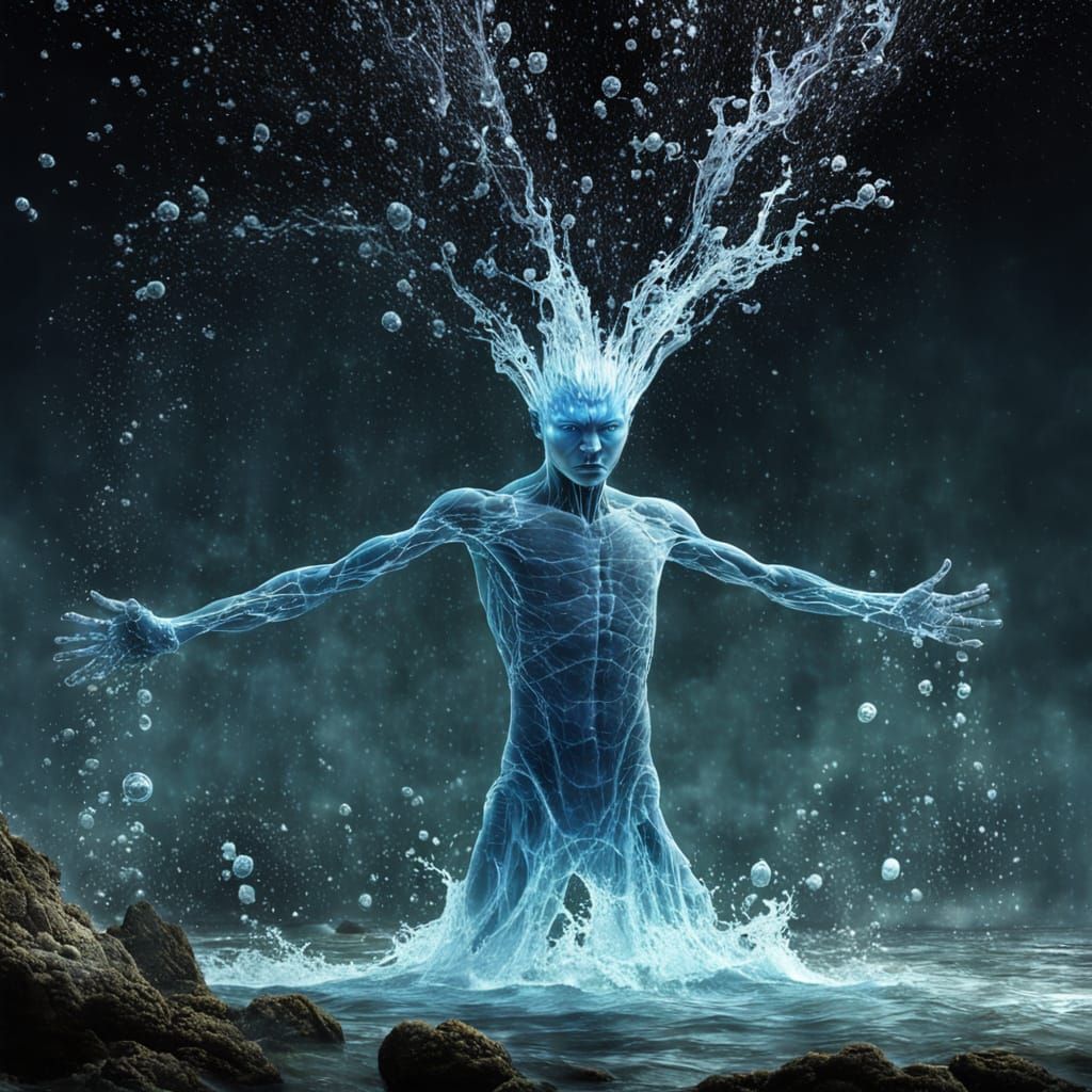 Elemental beings of Water - Mythical Water Elemental Beings