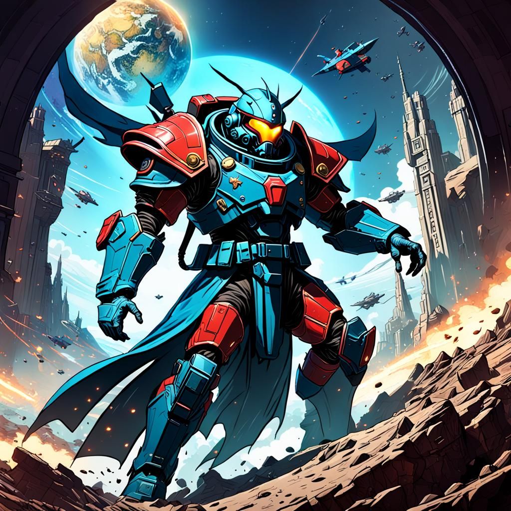 Helldiver - AI Generated Artwork - NightCafe Creator