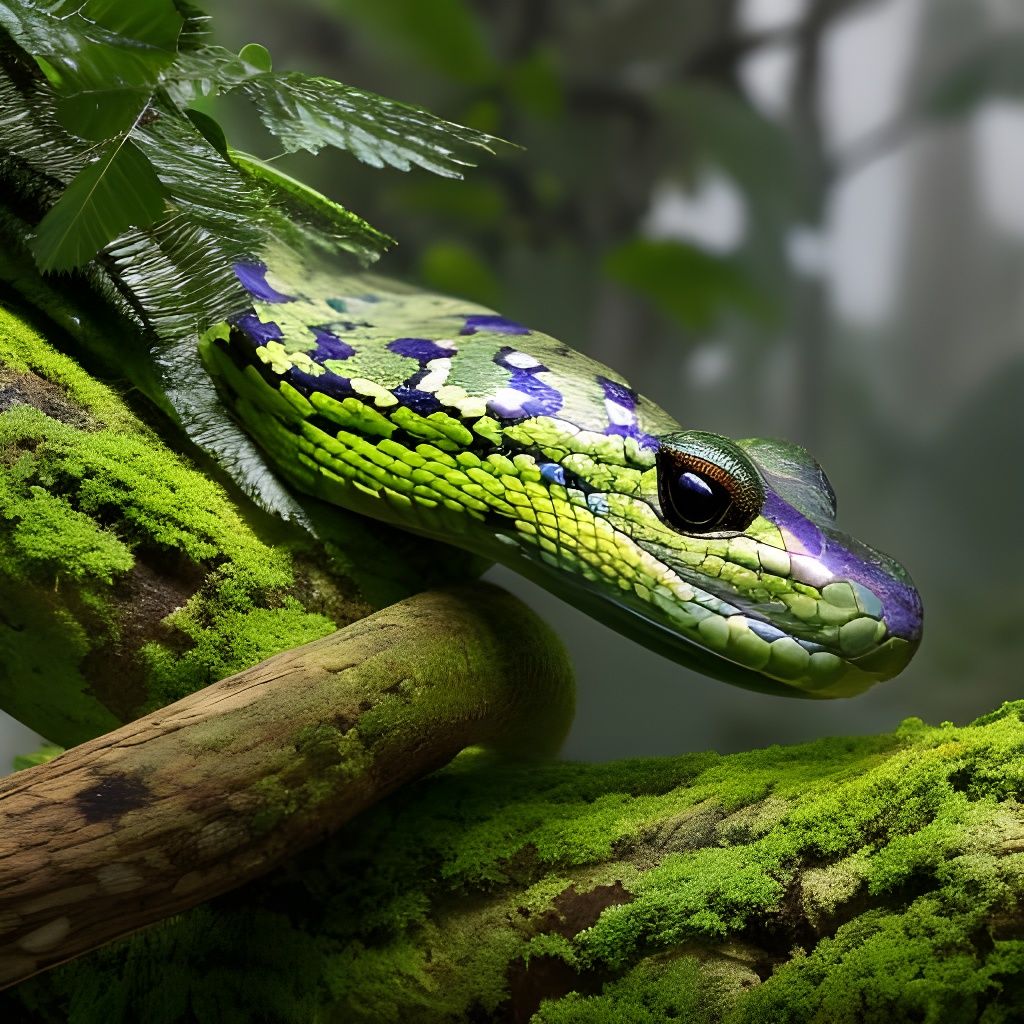 Snake - AI Generated Artwork - NightCafe Creator