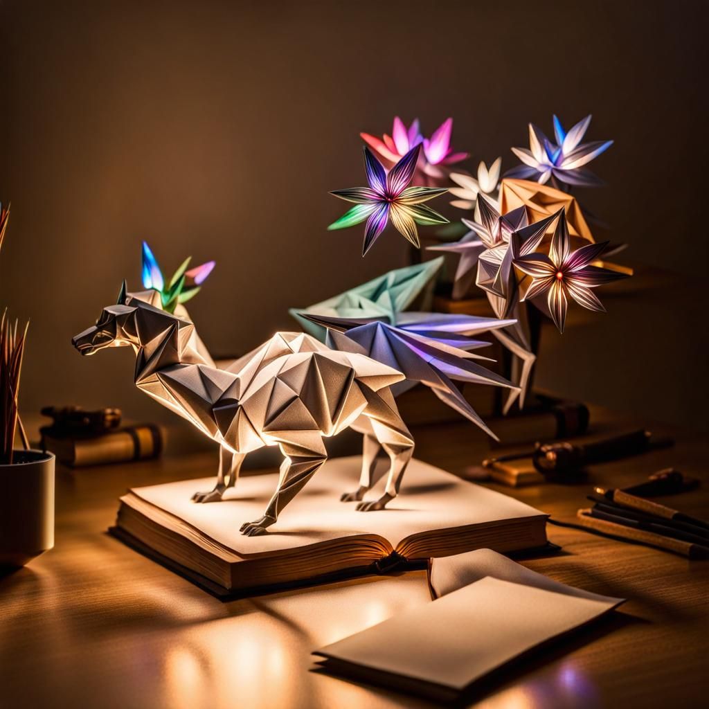 origami - AI Generated Artwork - NightCafe Creator