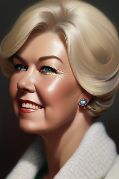 Doris Day - AI Generated Artwork - NightCafe Creator