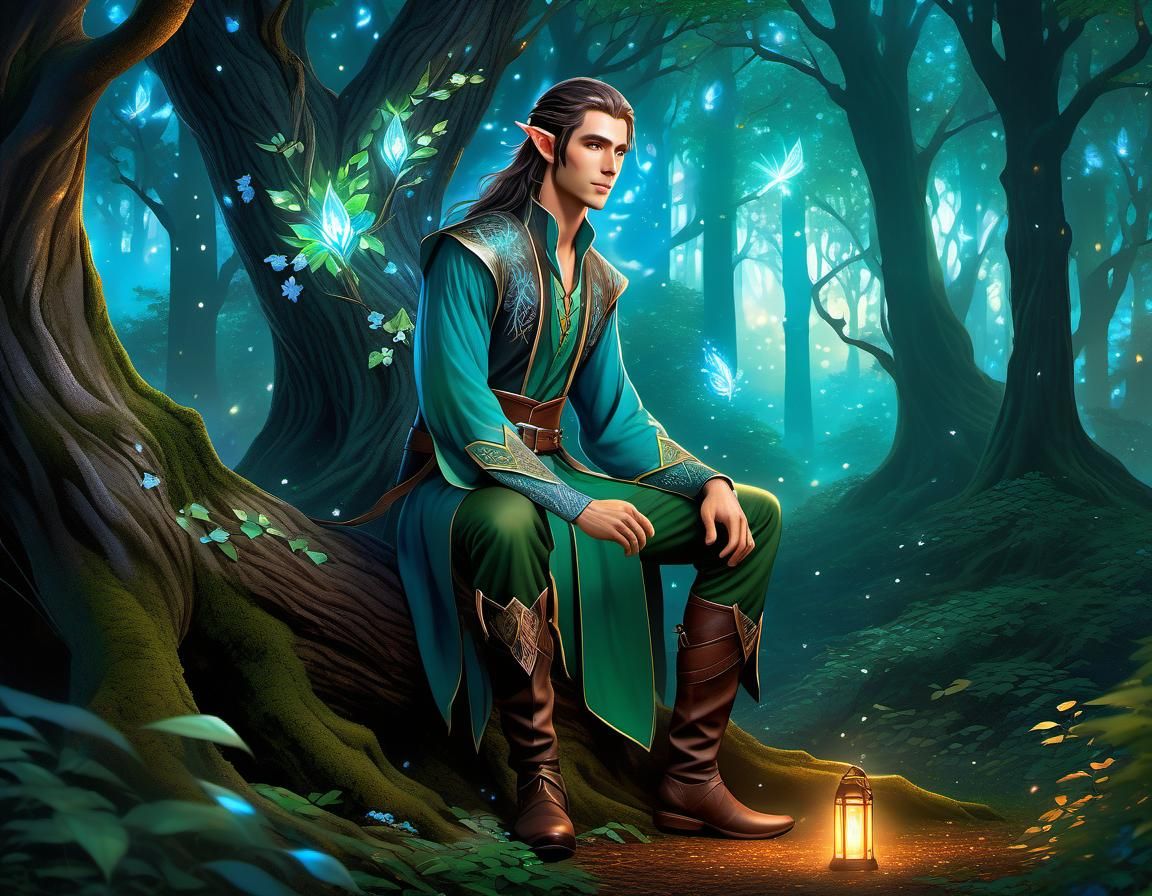 Elf 9 - AI Generated Artwork - NightCafe Creator