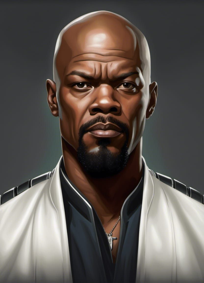 Samuel L Jackson - AI Generated Artwork - NightCafe Creator