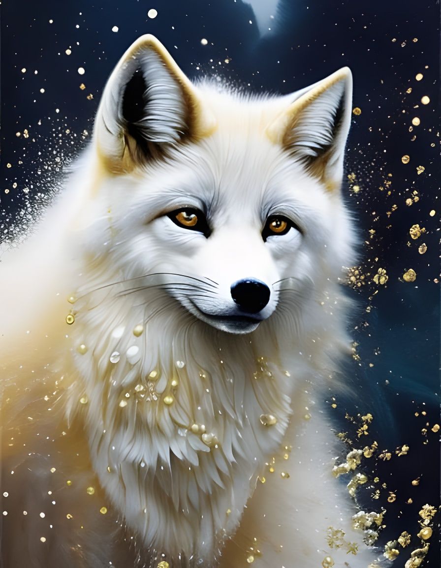 Golden Fox 🦊 - AI Generated Artwork - NightCafe Creator