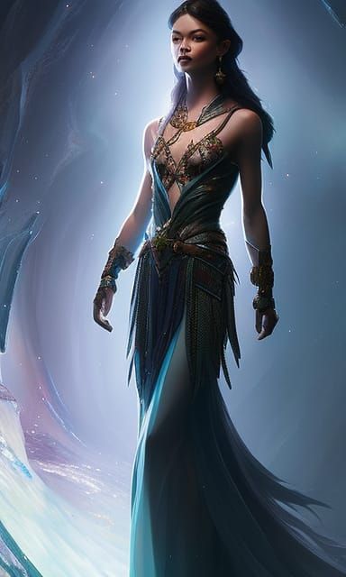 Oceanid Princess - AI Generated Artwork - NightCafe Creator