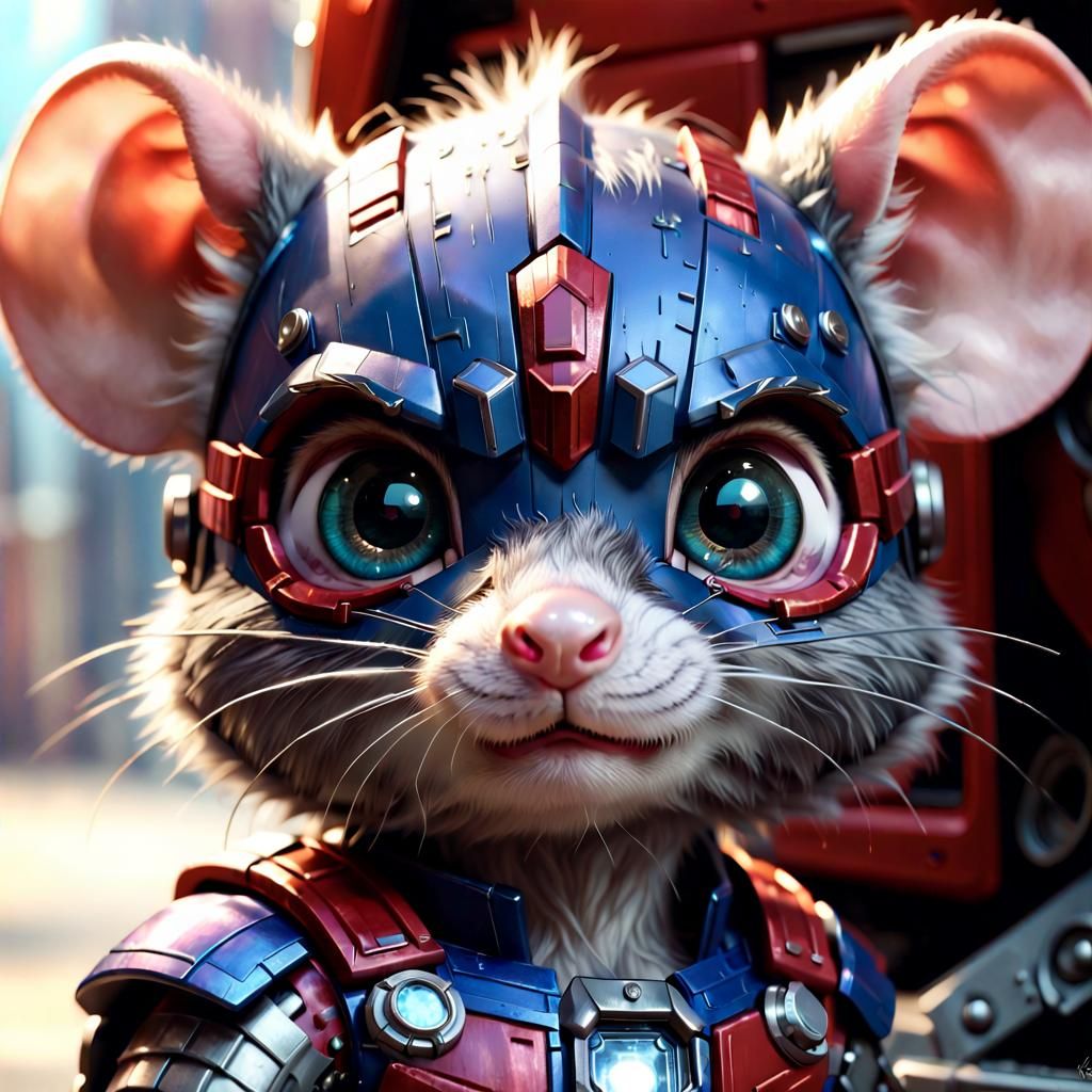 Ratticus Prime - AI Generated Artwork - NightCafe Creator