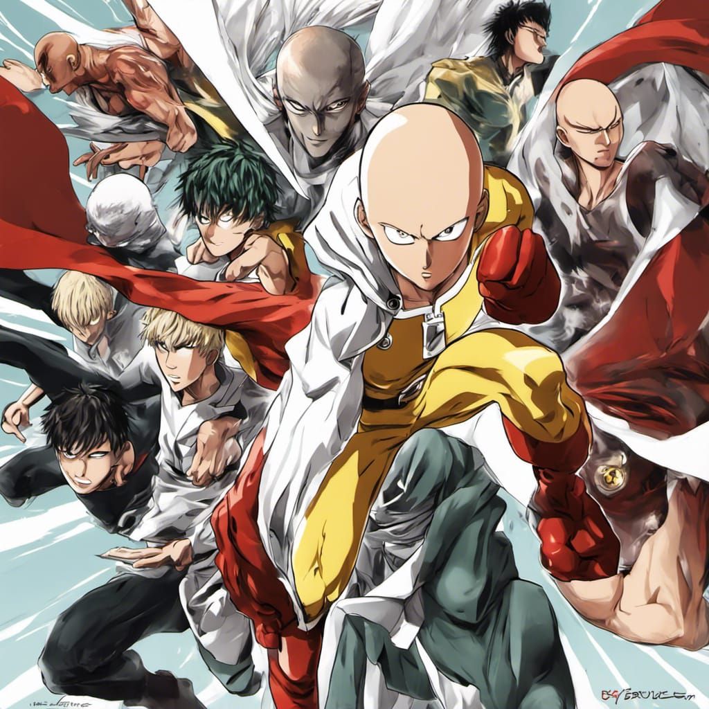 ONE PUNCH MAN - AI Generated Artwork - NightCafe Creator