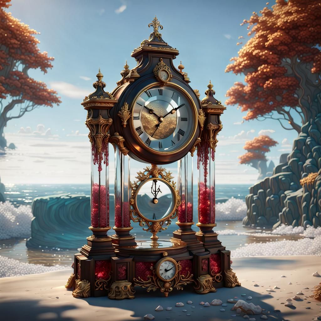 The Vastness of Time v1 - AI Generated Artwork - NightCafe Creator