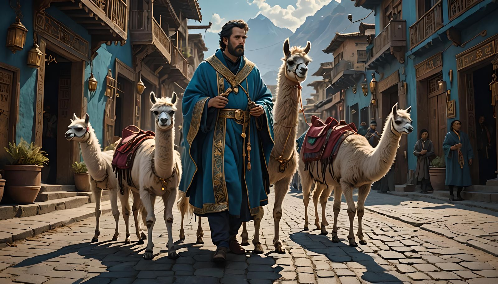 The Wandering Trader of Minecraft - AI Generated Artwork - NightCafe ...