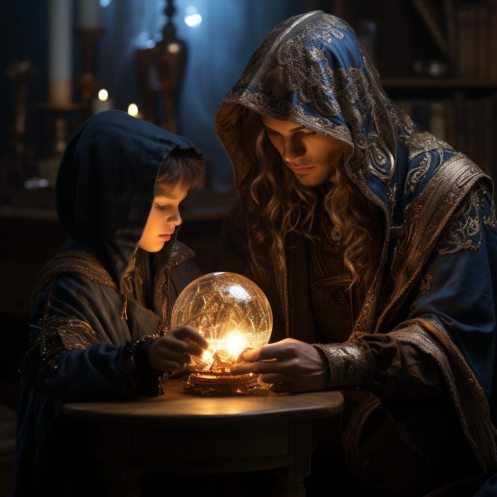 Wizard's apprentice - AI Generated Artwork - NightCafe Creator