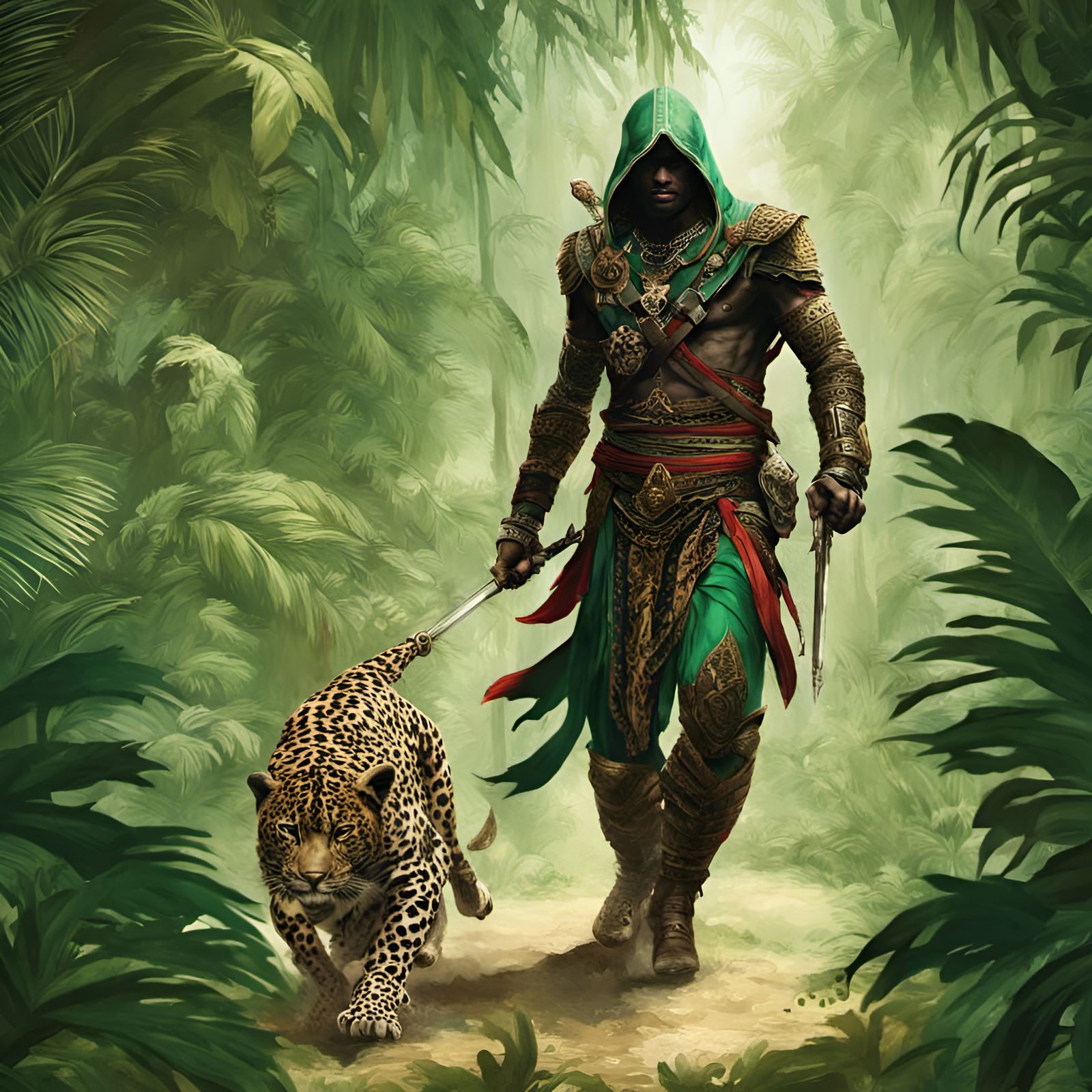 Assassins Creed Aztec warrior Concept - AI Generated Artwork ...