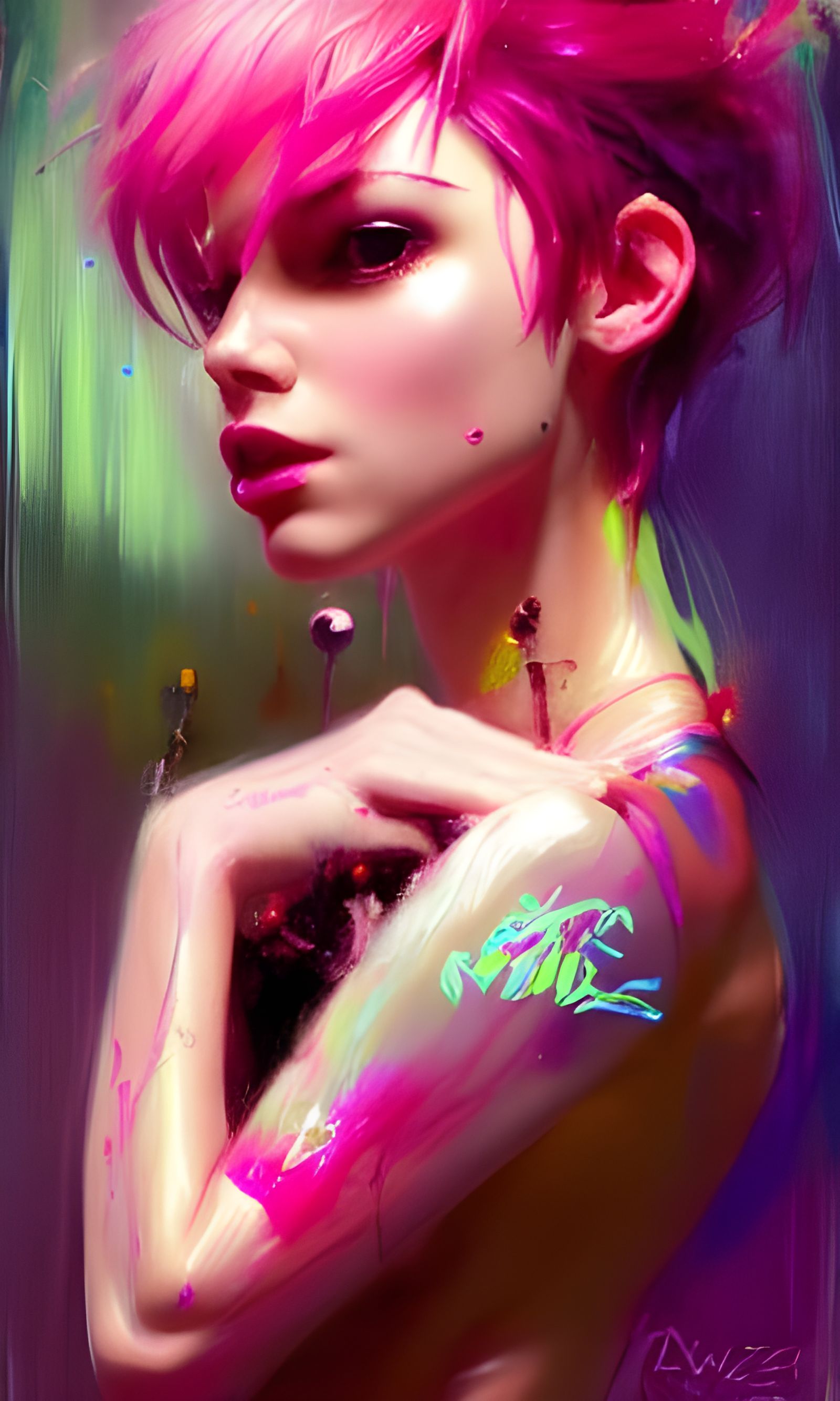 Punk Pixies - AI Generated Artwork - NightCafe Creator